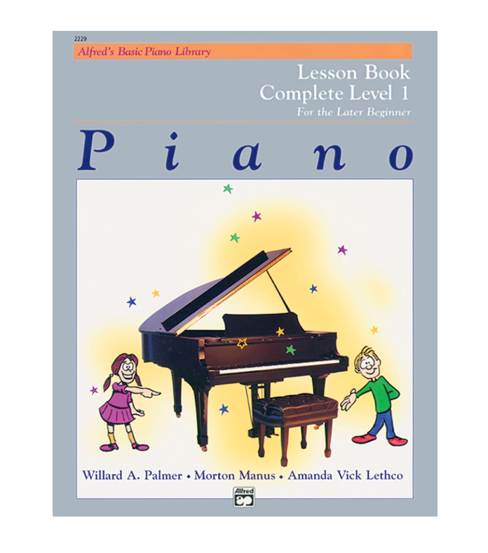 Alfred's Basic Piano Library Complete Level 1 Lesson Book – Backstage ...